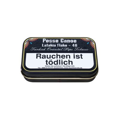 Gladora Pesse Canoe Latakia Flake 40, 50 g Pfeifentabak