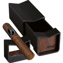 Davidoff Sliding Ashtray schwarz-holz Aschenbecher falkum.de